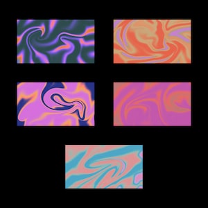 4K Distorted Wallpapers Vol. 1 | Digital Grainy Gradients, Digital ...