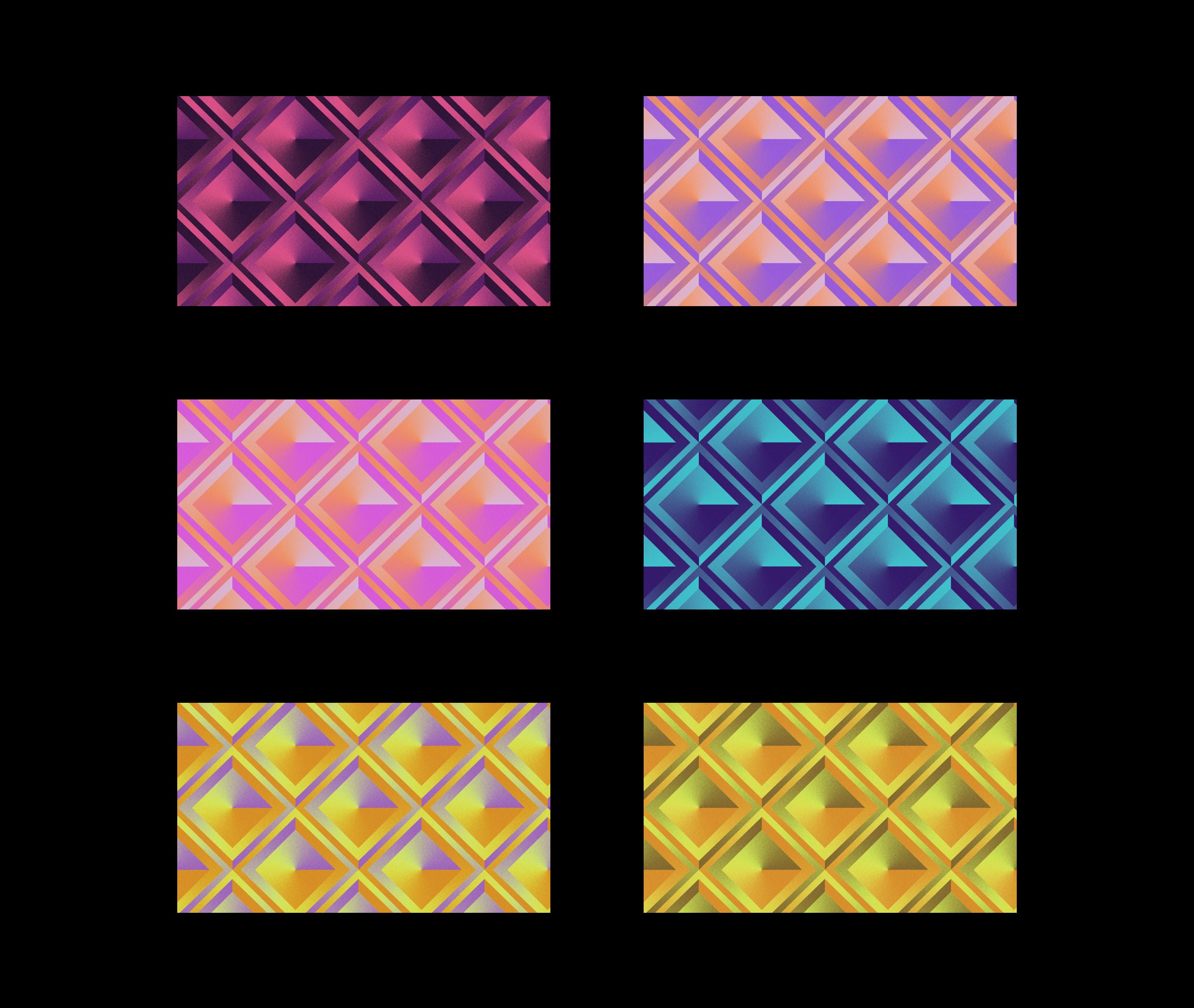 22 Grainy Square Gradients (4K) | Digital Grainy Gradients, Digital ...