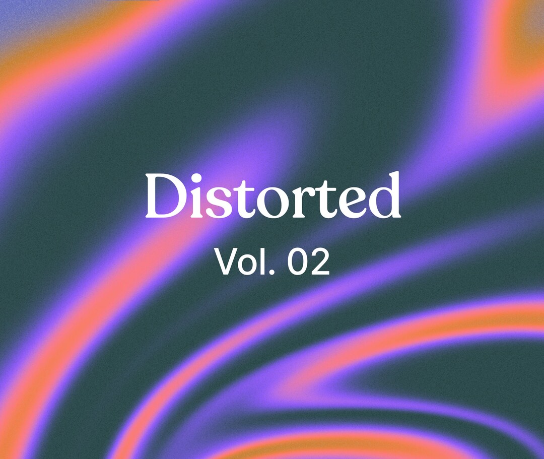 4K Distorted Wallpapers Vol. 2 Digital Grainy Gradients, Digital ...