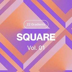 22 Grainy Square Gradients (4K) | Digital Grainy Gradients, Digital ...