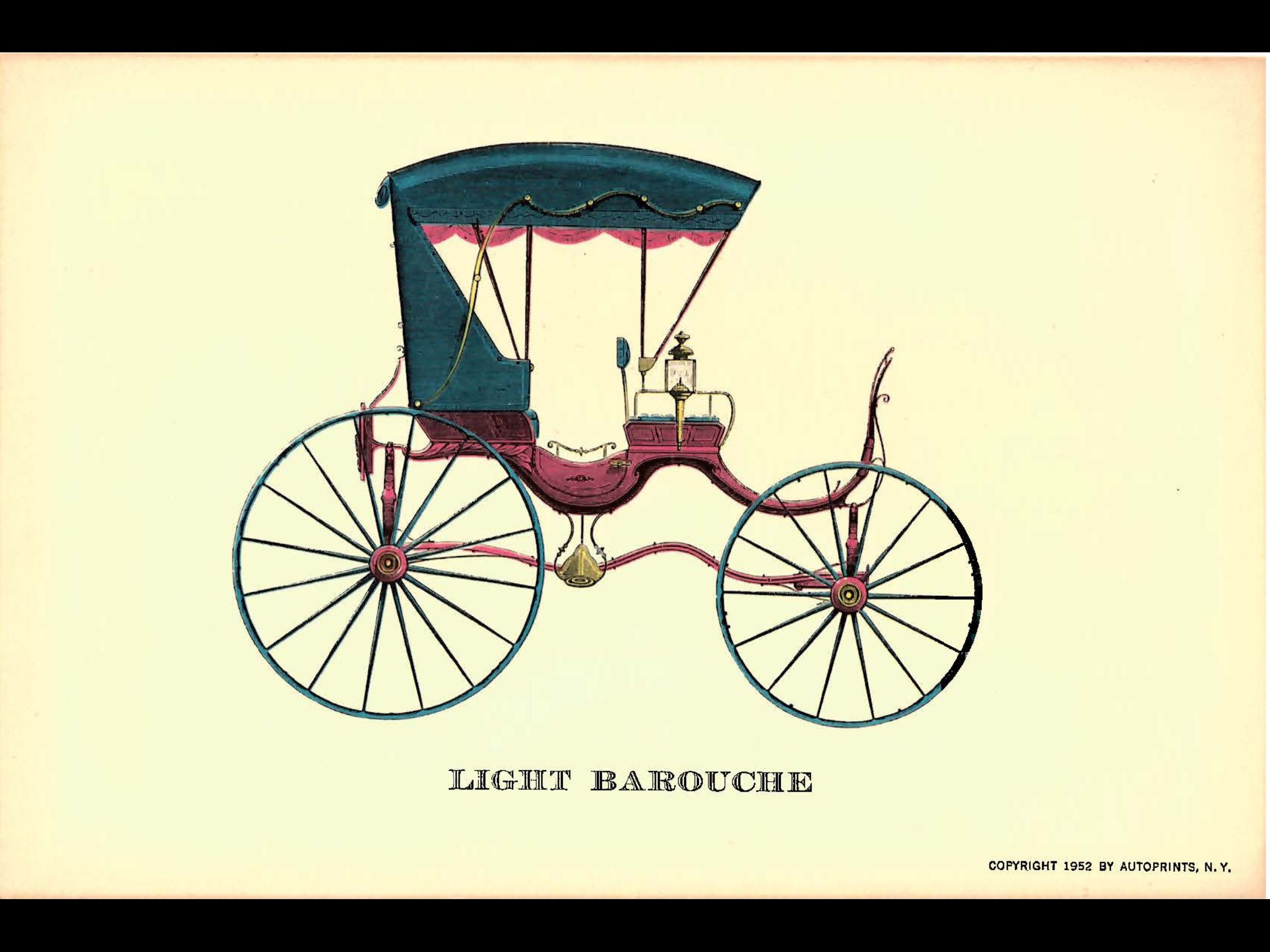 Antique Carriage-digital Image, Light Barouche - Etsy