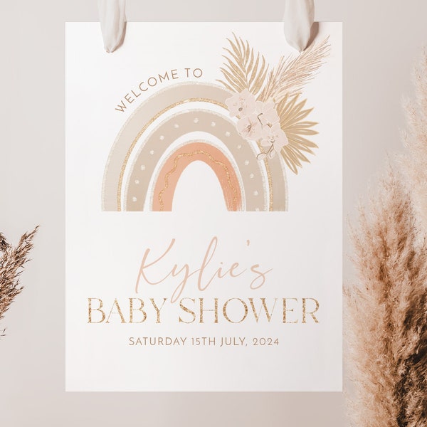 Rainbow Welcome - Etsy