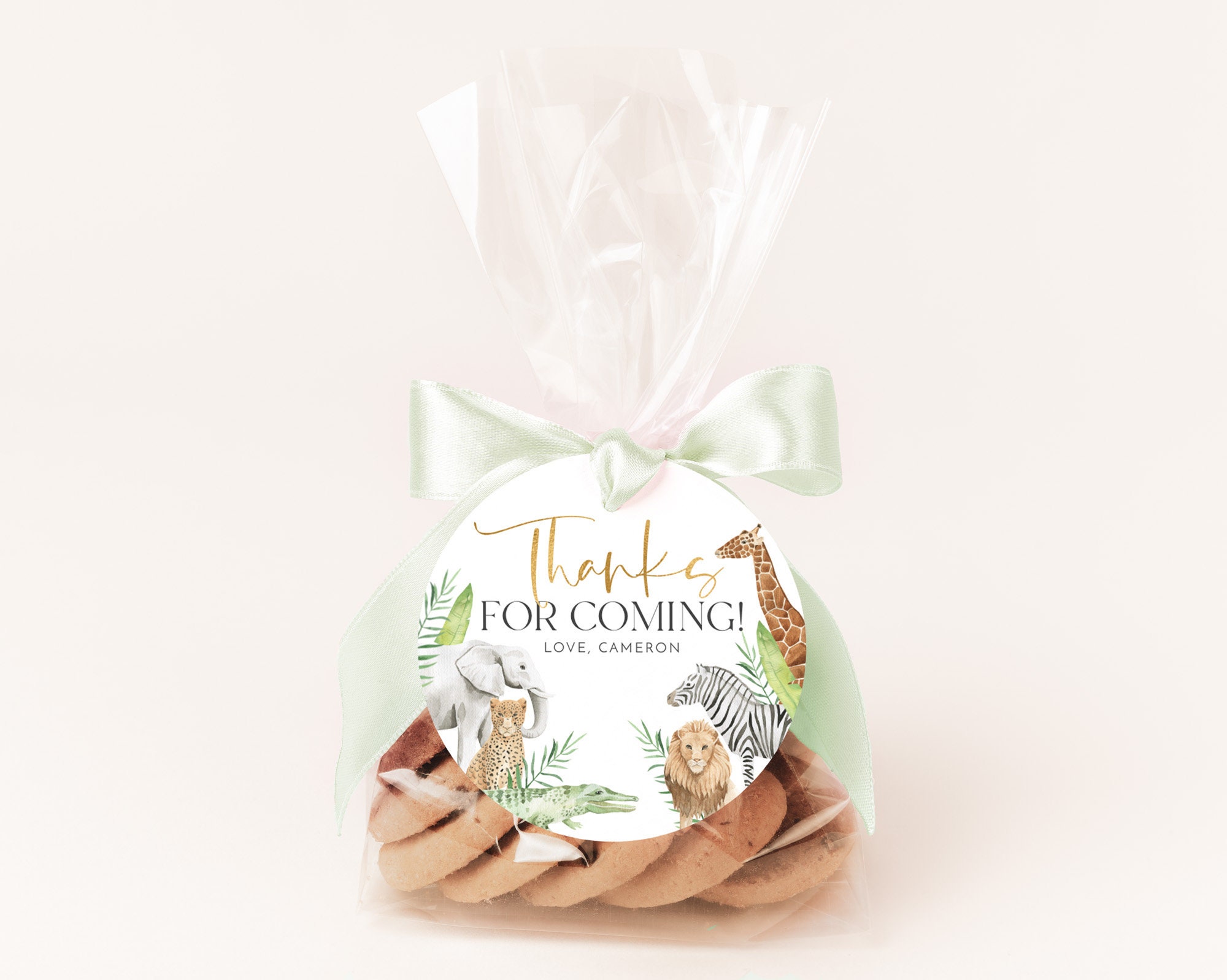 Wild One Favour Tags Editable Tags Printable Favor Tags | Etsy