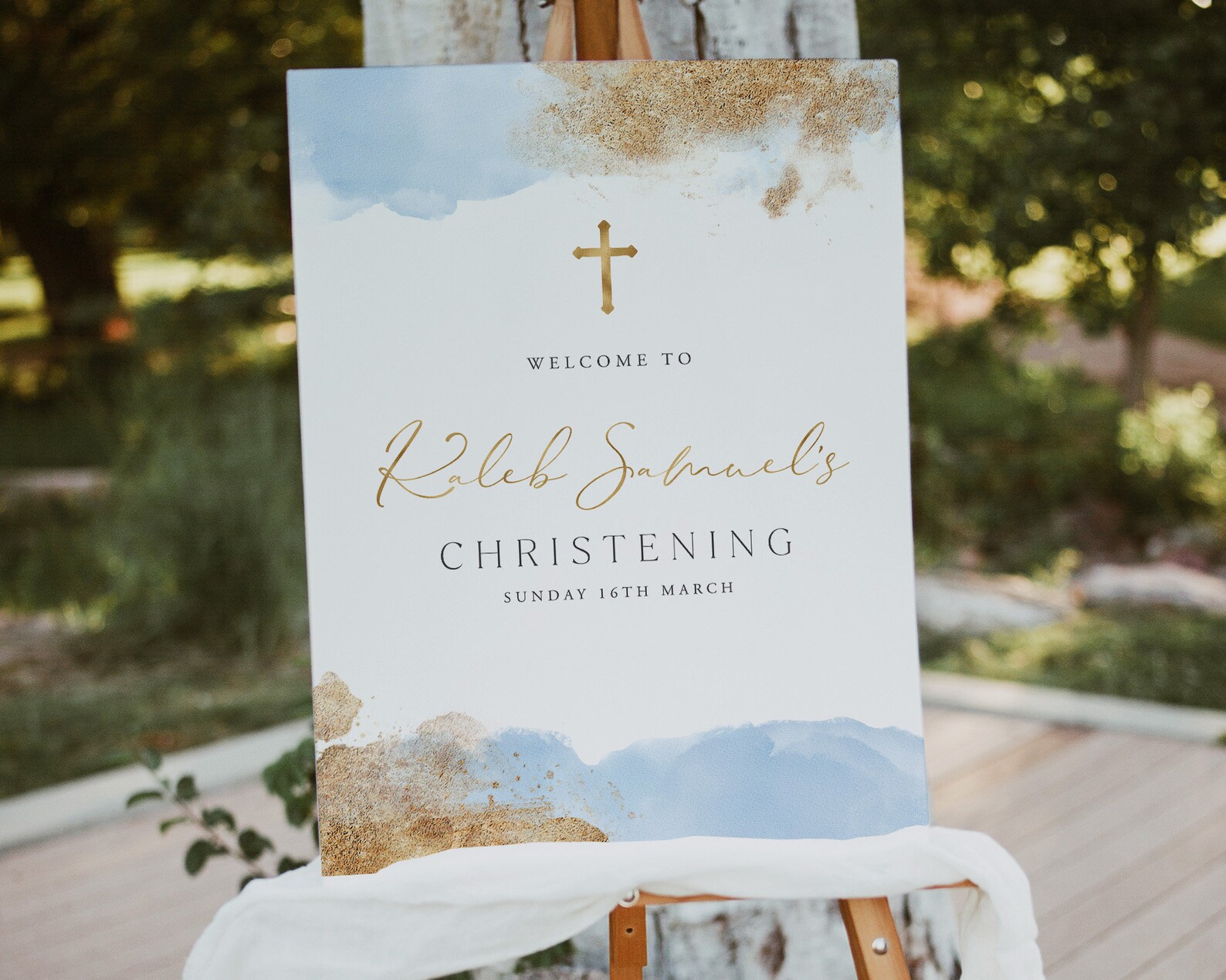 Printable Welcome Sign Christening Welcome Sign Baptism | Etsy