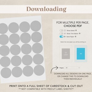 Neutral Cupcake Toppers, Minimal Baby Shower Cupcake Toppers, Printable ...