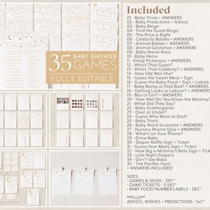 Over the Moon Baby Shower Invitation Bundle, Printable Baby Shower Moon ...