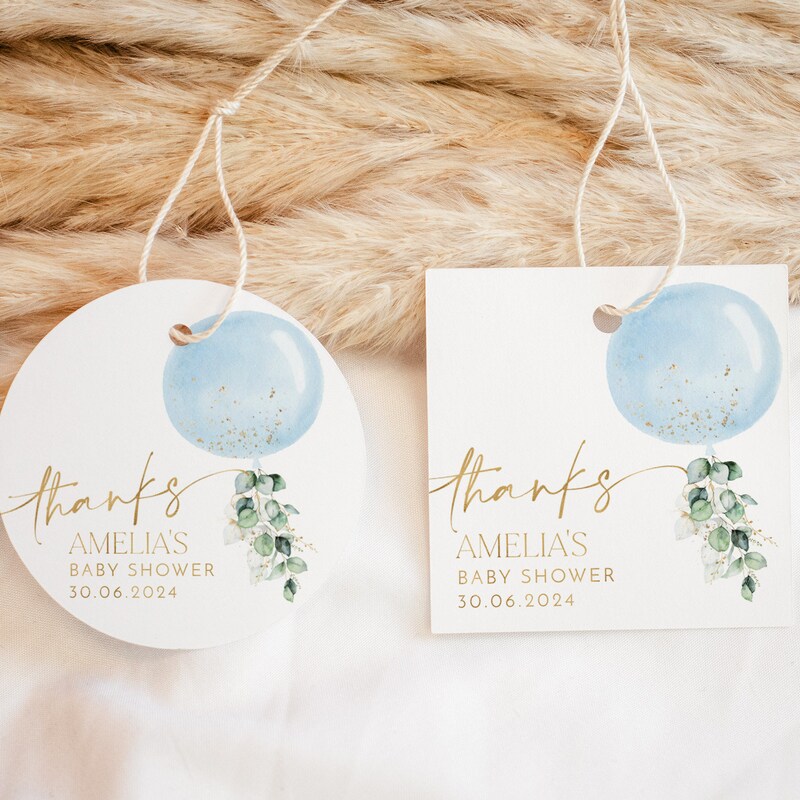 Baby Shower Tags - Etsy