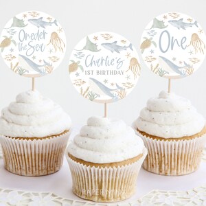 Under the Sea Cupcake Toppers, Oneder the Sea Cupcake Toppers ...