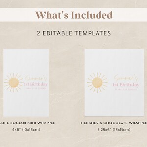 Sun Chocolate Bar Wrapper Template, Printable Candy Bar Wrapper ...
