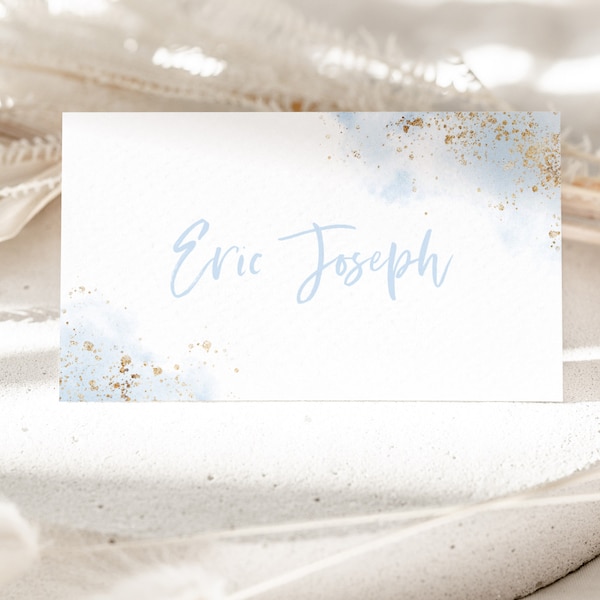 Gold Place Card - Etsy