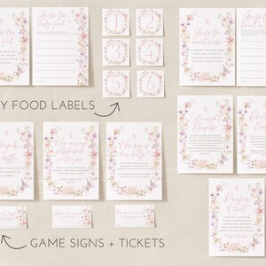 Wildflower Baby Shower Games, Baby in Bloom Games, Floral Baby Shower ...