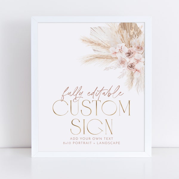 8x10 Printable Sign - Etsy