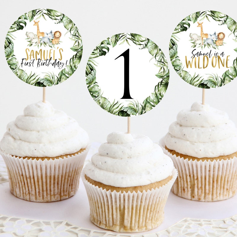 Gold Wild One Cake Topper - Etsy