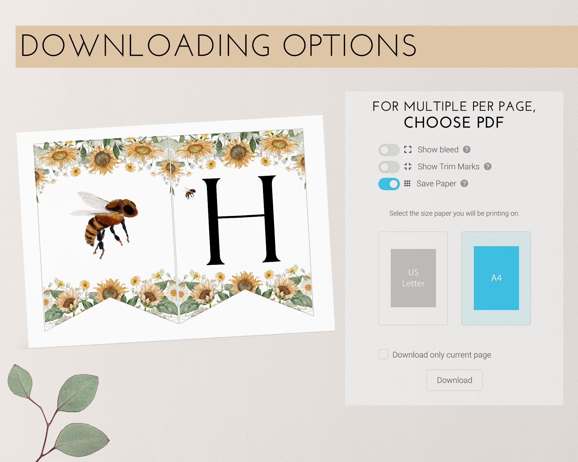 Bee Birthday Banner Happy Bee Day Banner Printable Happy 1st - Etsy