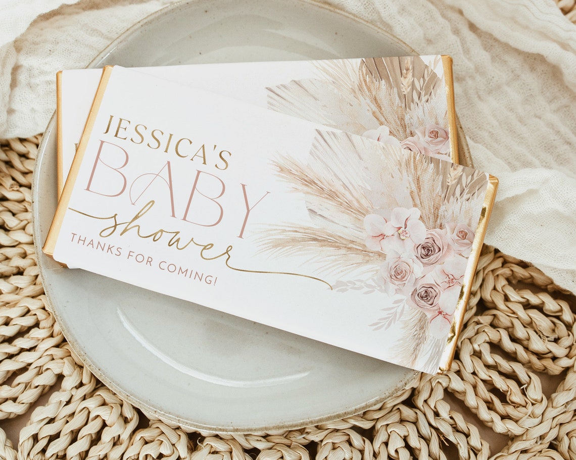 Boho Chocolate Wrapper Printable Candy Bar Wrapper Template - Etsy