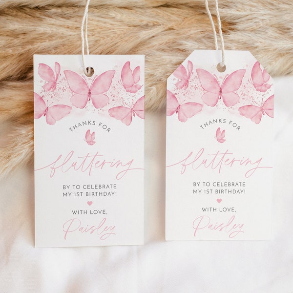 Tag Butterfly - Etsy
