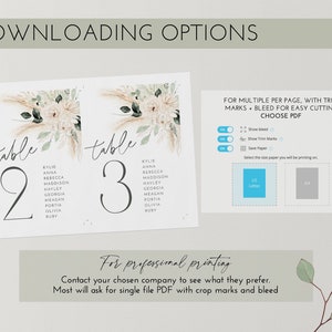 Boho Table Numbers, Bridal Shower Table Numbers, Boho Table Numbers ...