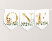 Wild One High Chair Banner Printable 1st Birthday Banner for - Etsy Canada