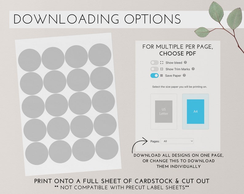 Minimal Cupcake Toppers Bridal Shower Cupcake Toppers - Etsy