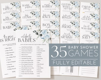 Blue Baby Shower | Etsy