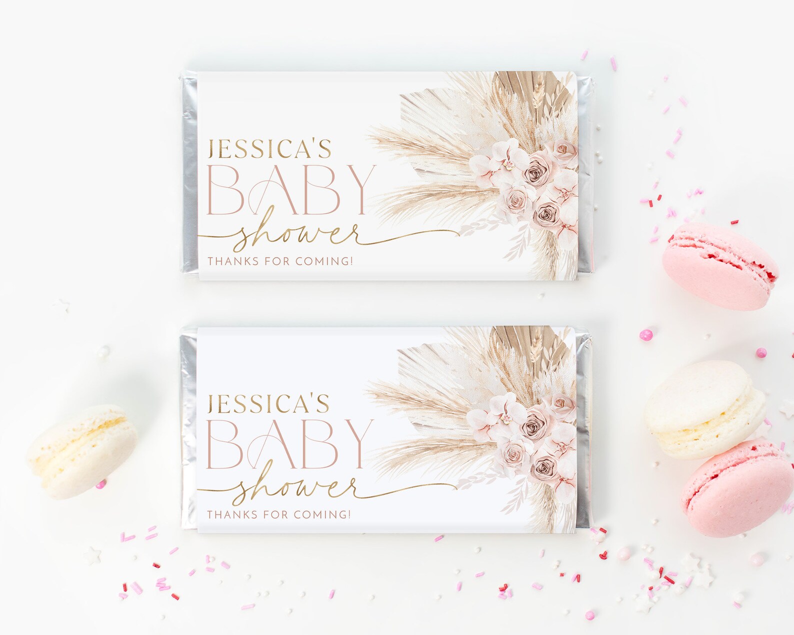 Boho Chocolate Wrapper Printable Candy Bar Wrapper Template - Etsy