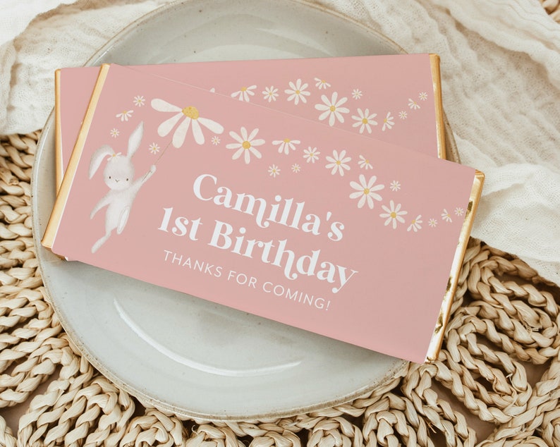 Some Bunny Chocolate Bar Wrapper Template, Printable Candy Bar Wrapper ...