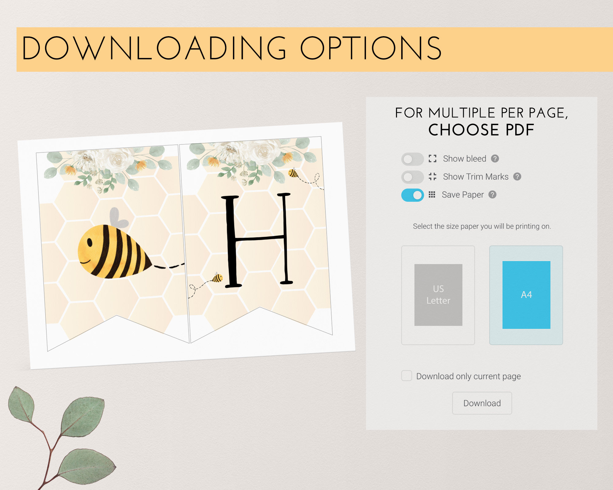 Happy Bee Day Banner Printable Happy 1st Birthday Banner Bee - Etsy ...