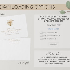 Envelope Addressing Template, Baptism Envelope Address Template ...