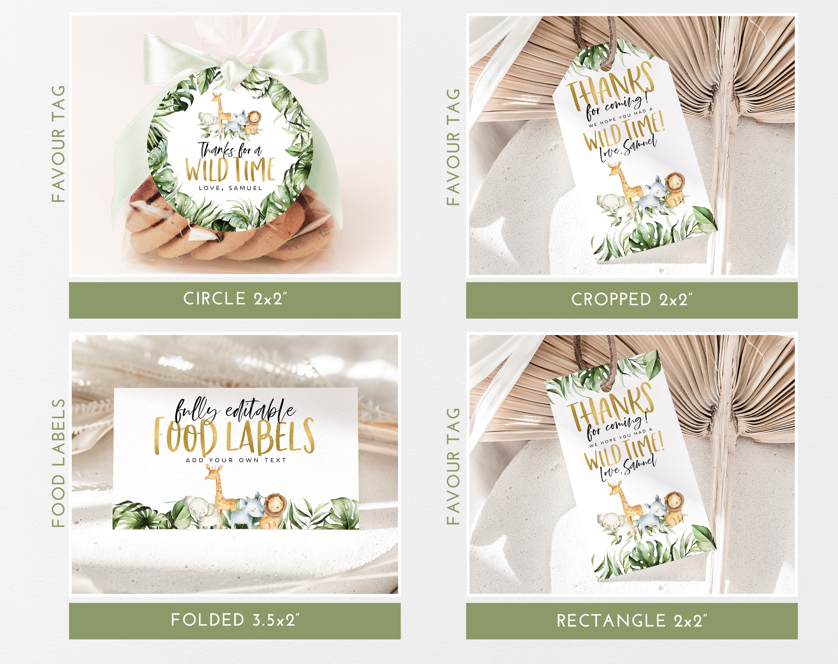 Wild One 1st Birthday Invitation Bundle Printable Wild One | Etsy Australia