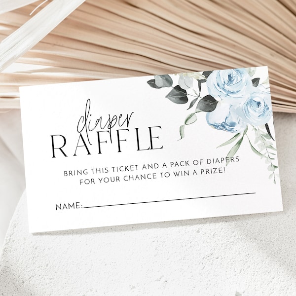 Blue Diaper Raffle - Etsy