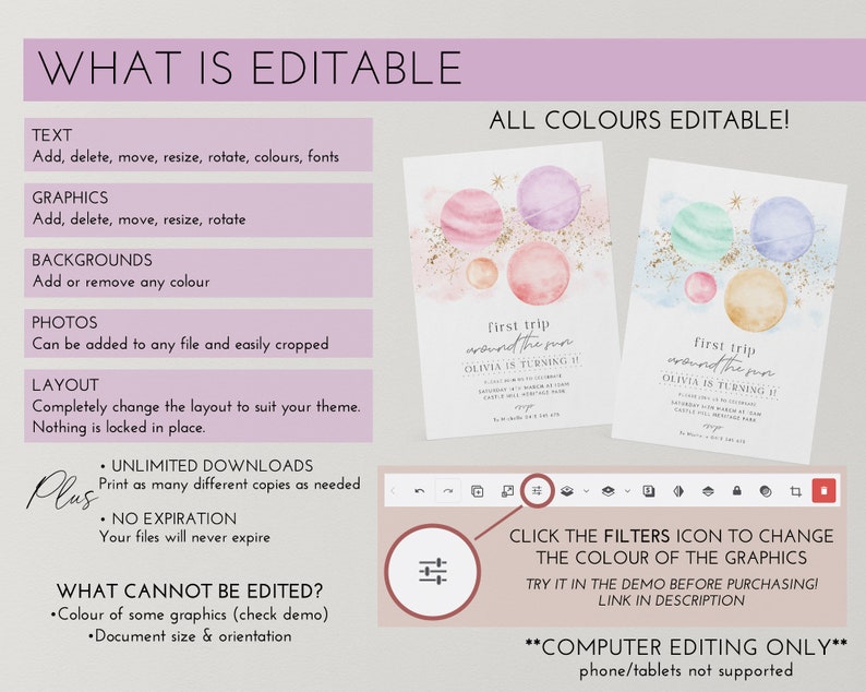 First Trip Around The Sun Food Labels Space Food Label Card | Etsy