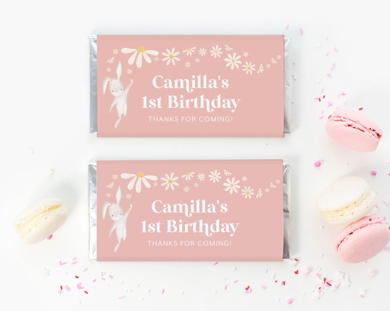 Some Bunny Chocolate Bar Wrapper Template, Printable Candy Bar Wrapper ...