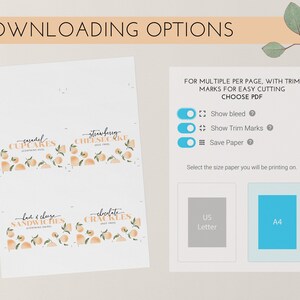 Orange Food Labels, Oranges Food Label Card, Food Tent Card, Birthday ...
