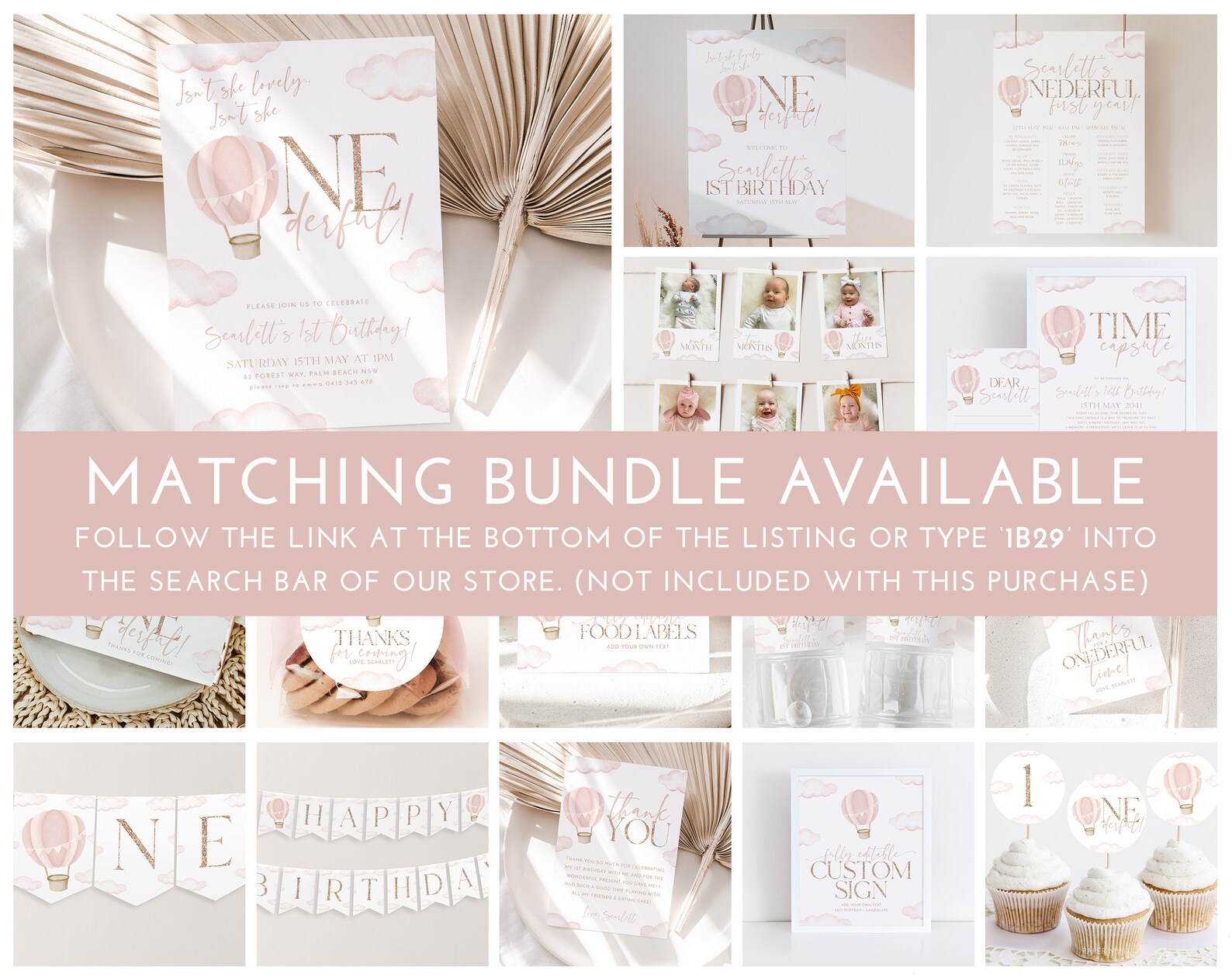 Happy Birthday Banner Printable Happy 1st Birthday Banner - Etsy