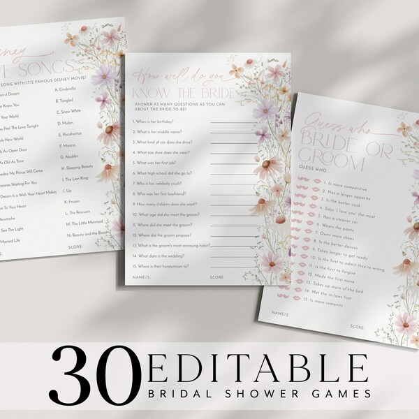 Purple Bridal Shower - Etsy