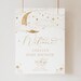Moon Stars Welcome Sign Printable, Over the Moon Baby Shower Welcome ...