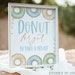 Donut Editable Sign, Custom 8x10 Sign, Printable Donut Sign 8x10 ...