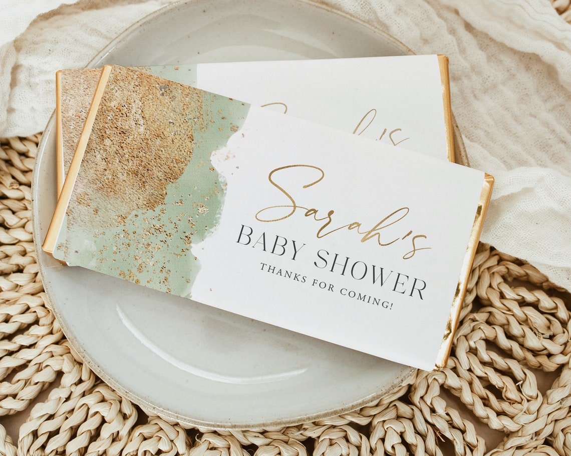 Green Chocolate Bar Wrapper Template Printable Candy Bar | Etsy