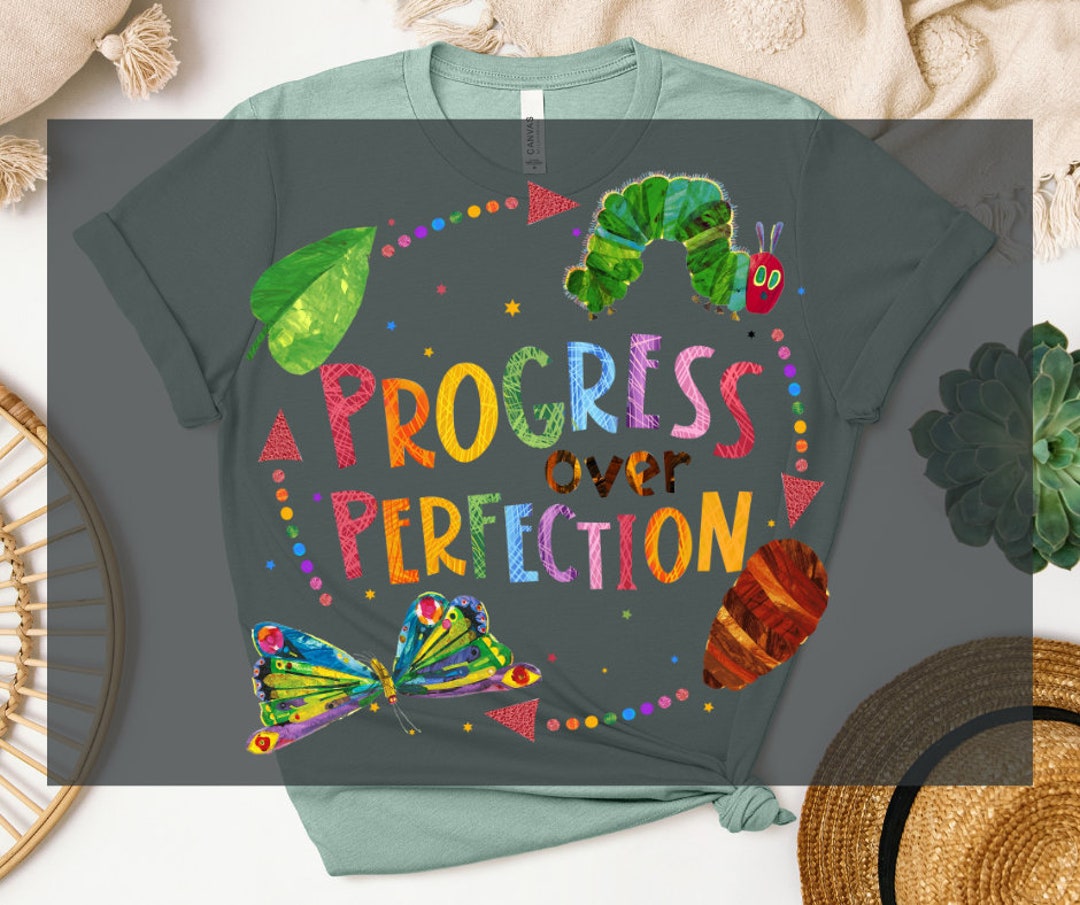 Progress Over Perfection DTF Transfer - Etsy