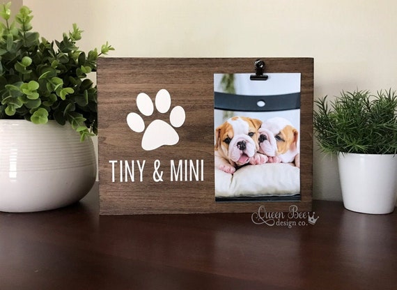 Personalized Dog Picture Frame / Dog Frame / Pet Picture Frame | Etsy