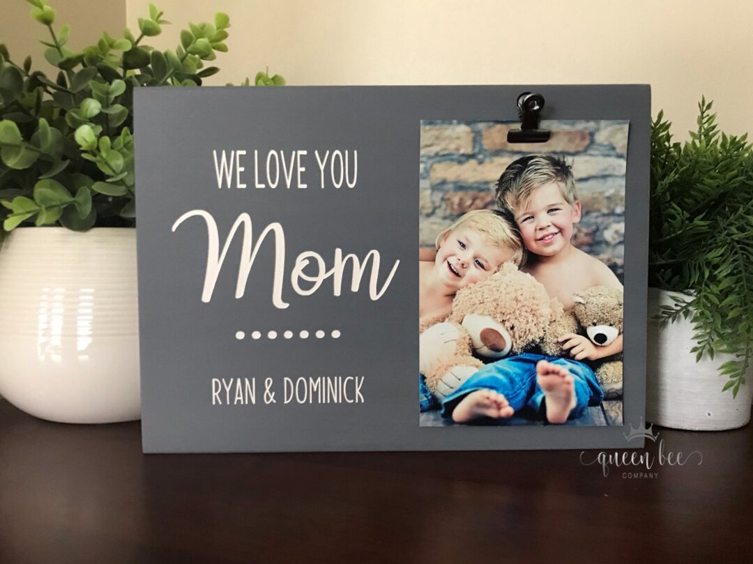 Mom Picture Frame / Mom Frame / Personalized Mother's Day - Etsy