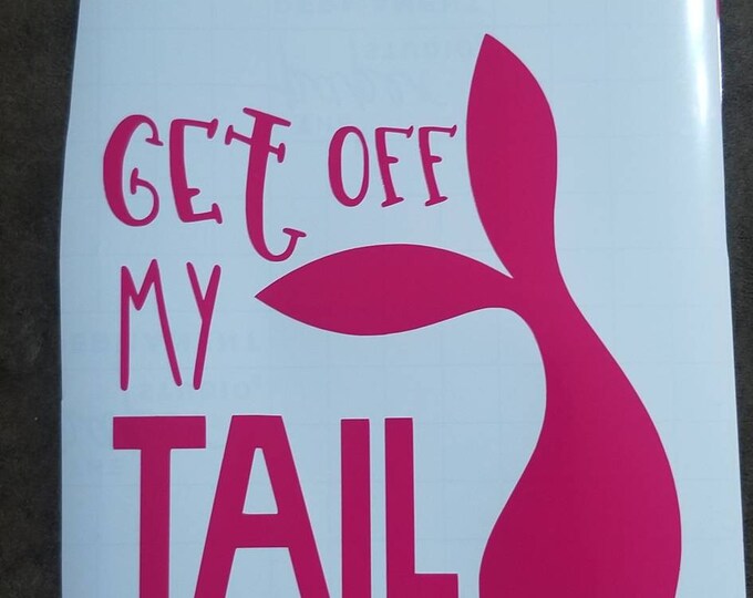 Car Decal, Mermaid Car Sticker, Vinyl Car Sticker, Funny Car Decal ...