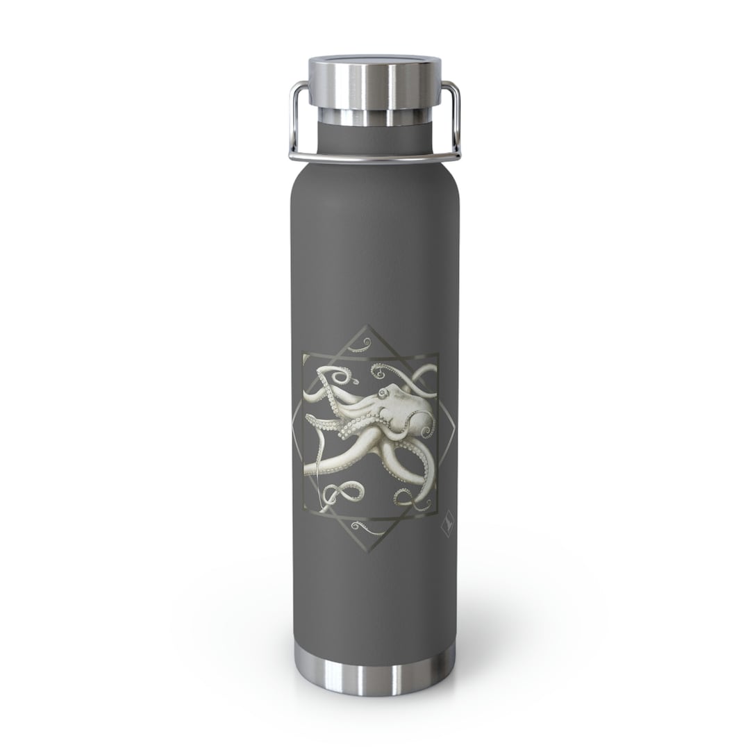 Veiled Surroundings - Octopus Insulated Water Bottle, Octopus Art ...
