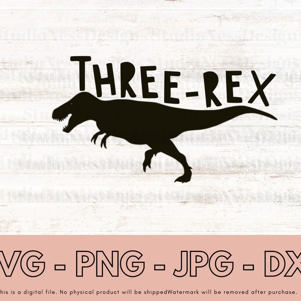 Dinosaur 3rd Birthday Images - Etsy