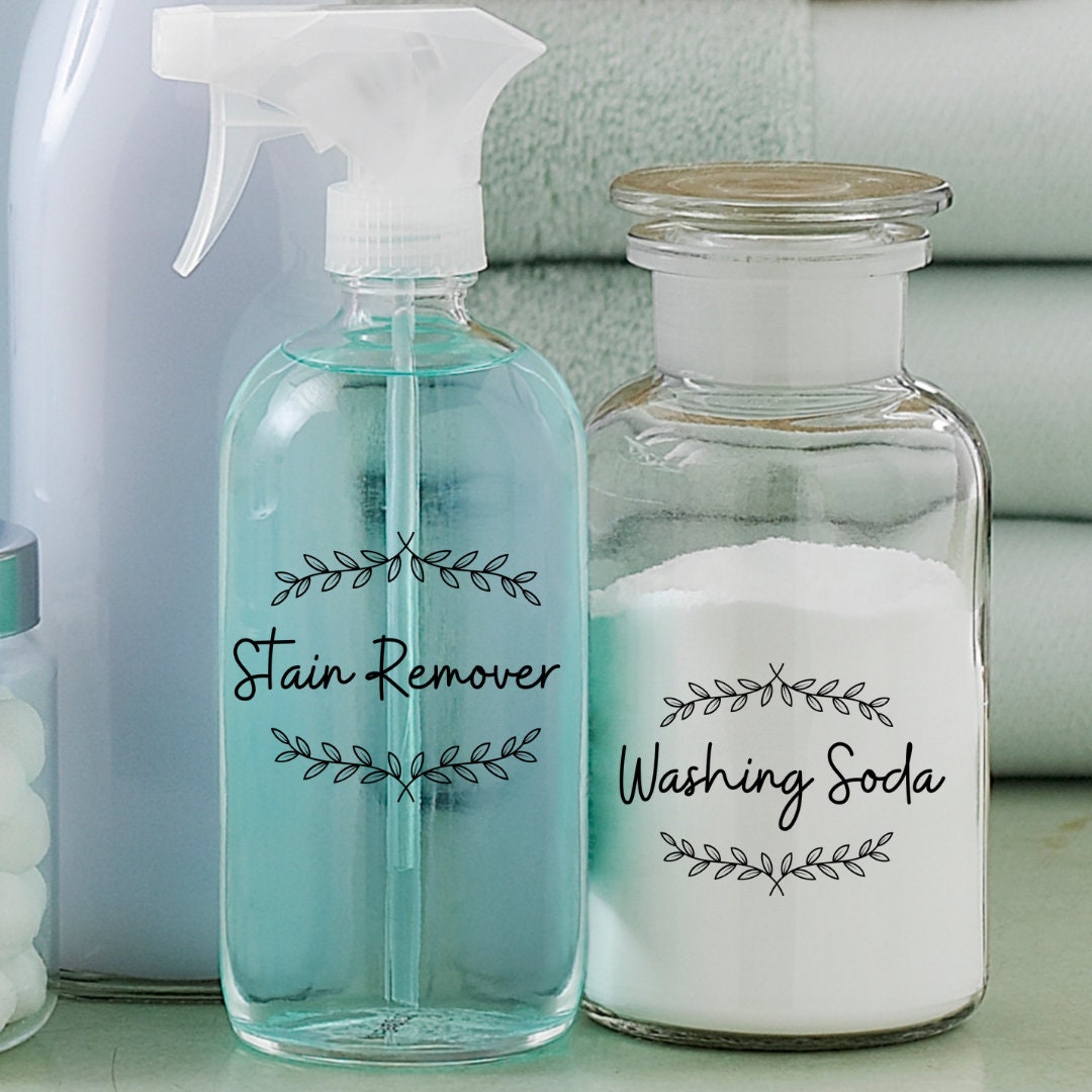 DIY Laundry Storage Labels - Home Decor SVG Design for Custom Laundry ...