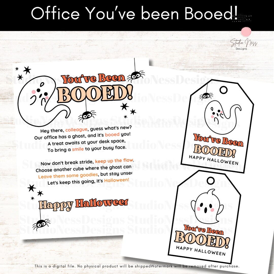 You've Been Booed We've Been Booed Halloween - Etsy