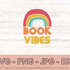 Book Svg Png, Book Vibes Svg Reading Svg, Bookwork Svg, Librarian Svg ...