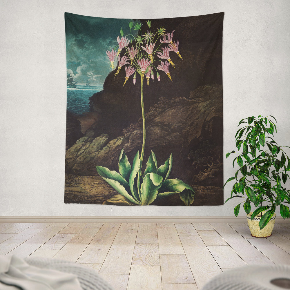 Vintage Botanical Tapestry,vintage Landscape Wall Tapestry,vintage ...