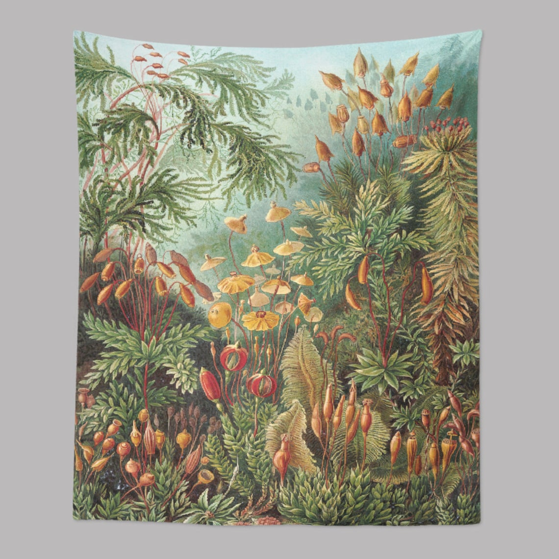 Vintage Botanical Tapestry, Nature Wall Tapestry,rainforest Tapestry ...