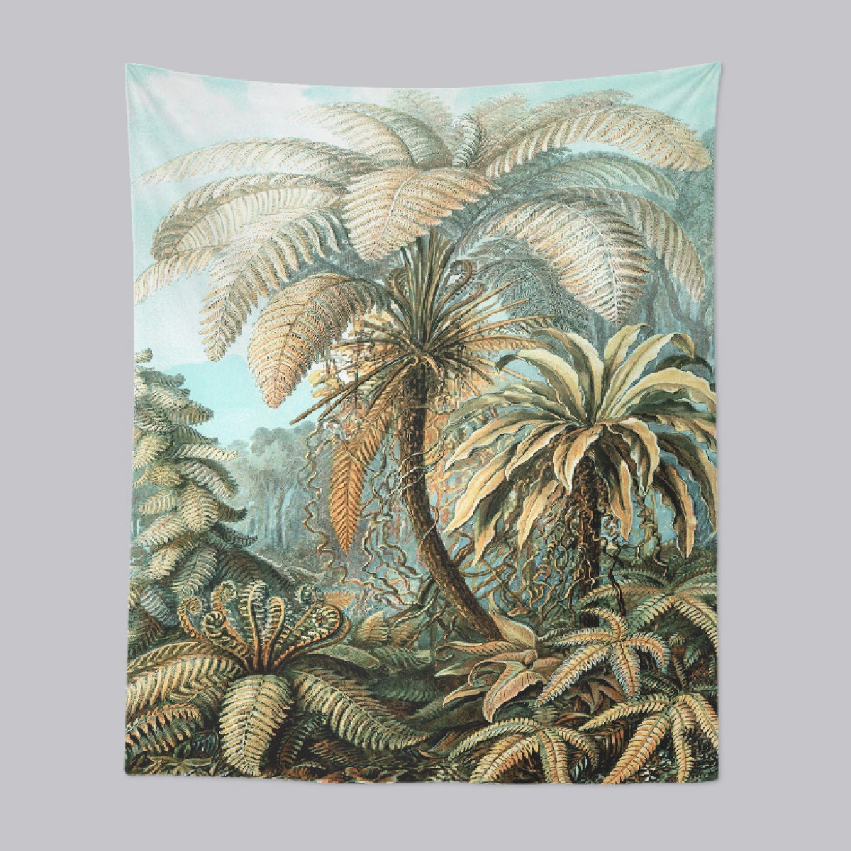 Vintage Botanical Tapestry, Nature Tapestry, Vintage Tapestry, Jungle ...